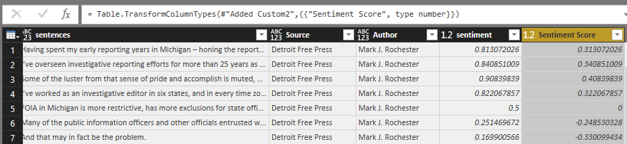 Sentiment Analysis in Power BI with Microsoft Cognitive Services ...